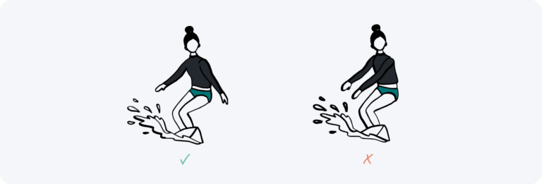 The Proper Surfing Stance